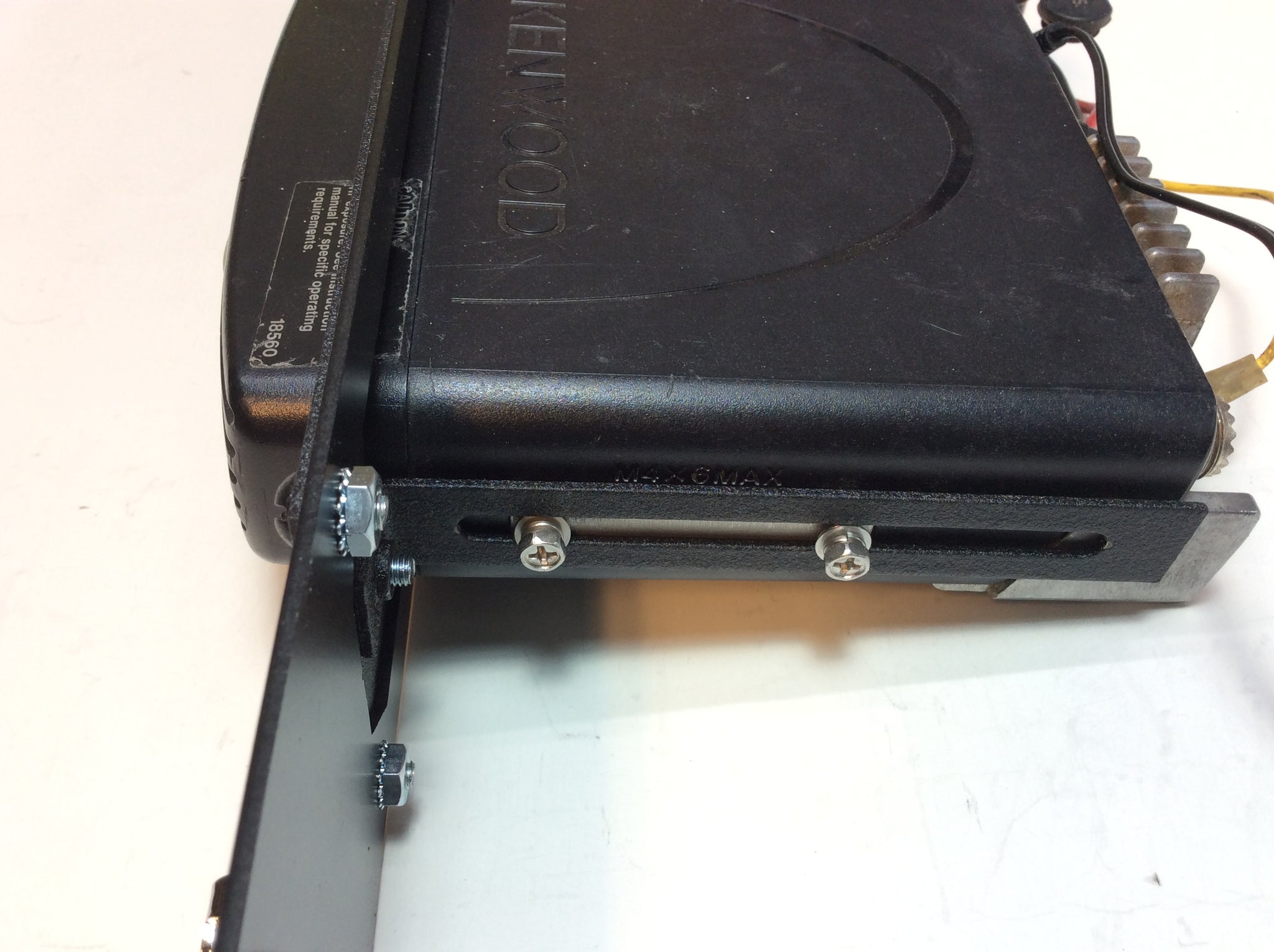 19" Rack Panel for Single Radio Mounting Speaker