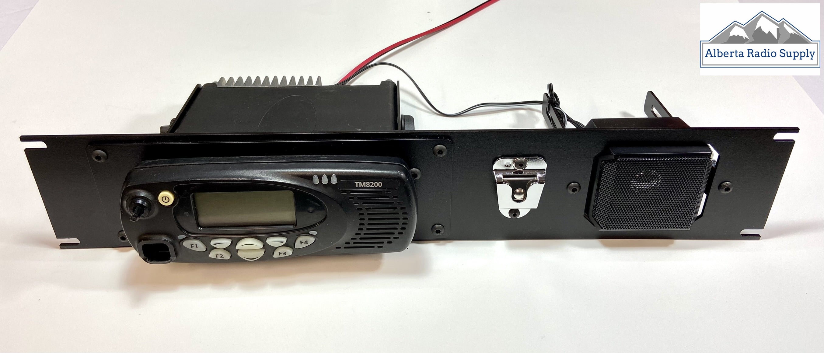 19" Rack Panel for Single Radio Mounting Speaker