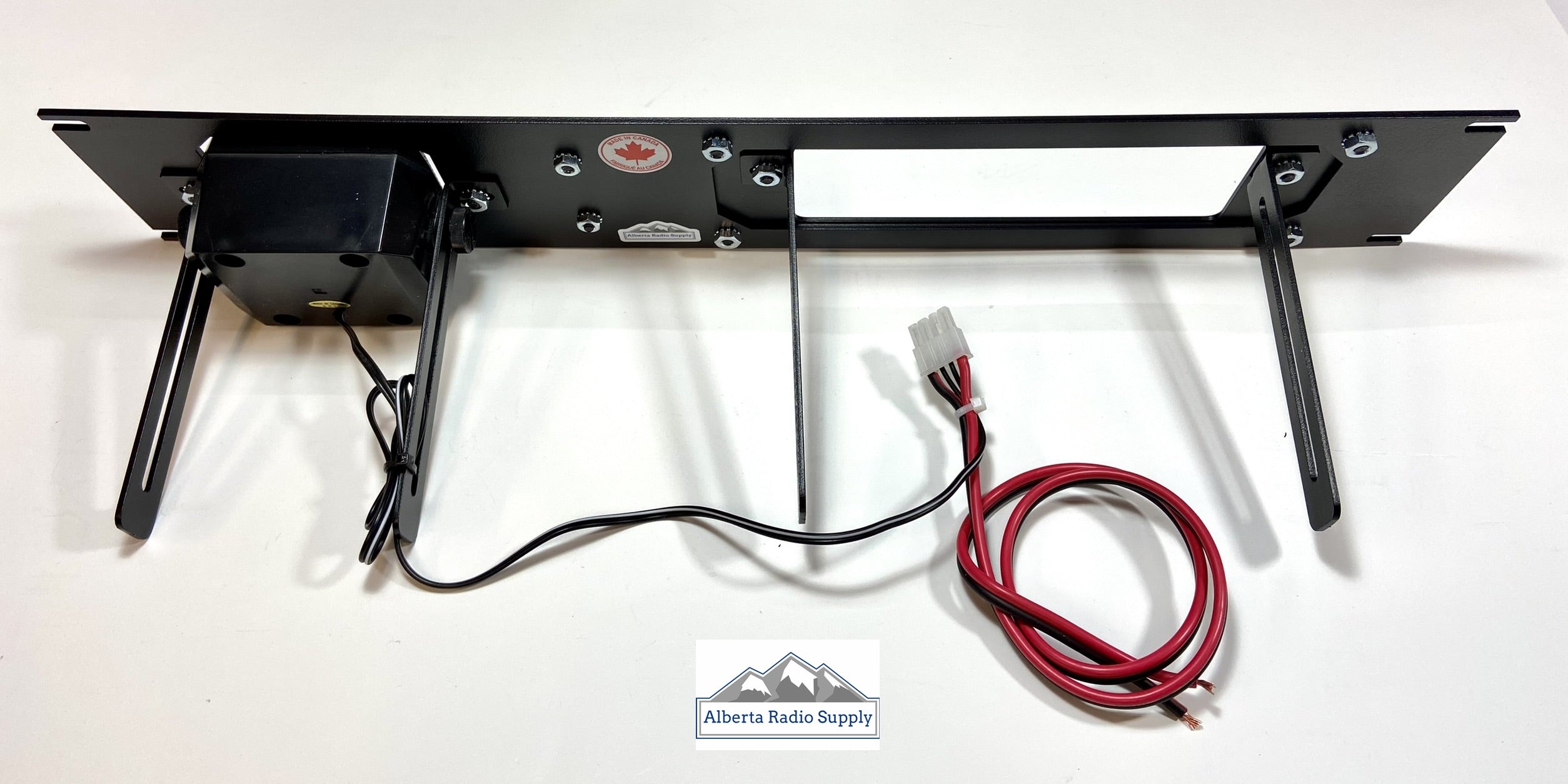 19" Rack Panel for Single Radio Mounting Speaker